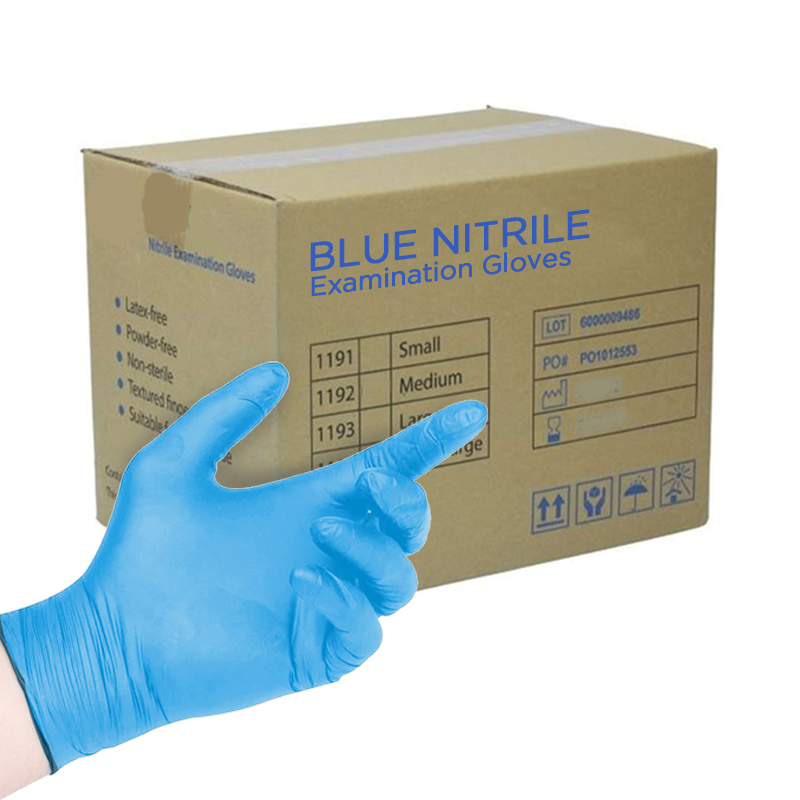 Blue Nitrile Gloves- Cheapest Clearance Prices! — Gloves Wholesale
